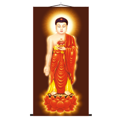 南无阿弥陀佛佛像挂画