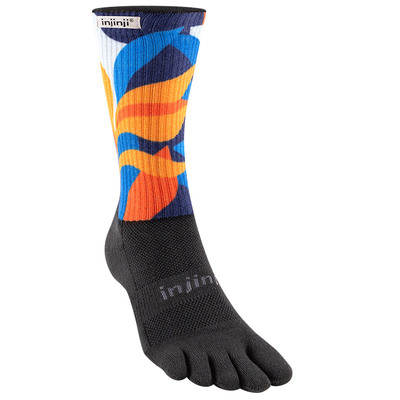 injinji合作款长筒五指袜26年加厚coolmax户外登山徒步马拉松跑步