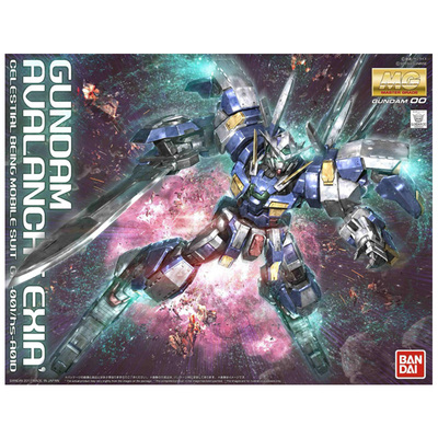 自营拼装模型万代MG雪崩能天使