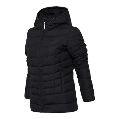 李宁正品女冬季训练短羽绒服