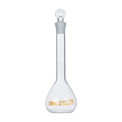 Labshark玻璃容量瓶50/100mL毫升