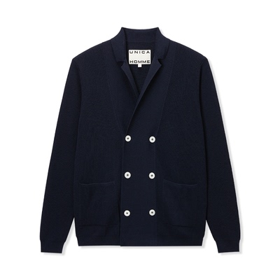 UNICAHOMME/棉纱针织毛衣开衫