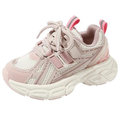 百丽童鞋男女童老爹鞋