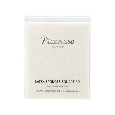 piccasso韩国新品白色化妆海绵