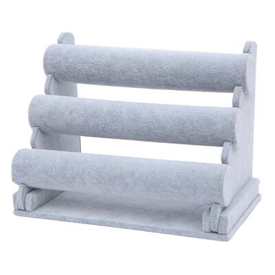 绒布单层手镯架首饰展示包装