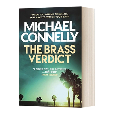 英文原版小说 The Brass Verdict  黄铜判决 惊悚悬疑小说 迈克尔·康奈利 Michael Connelly 林肯律师系列2 进口英语原版书籍