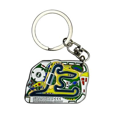 [F1]上海赛车场锌合金钥匙扣挂件