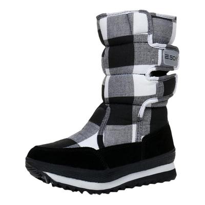 冬季防滑平底舒适风韩版中筒靴