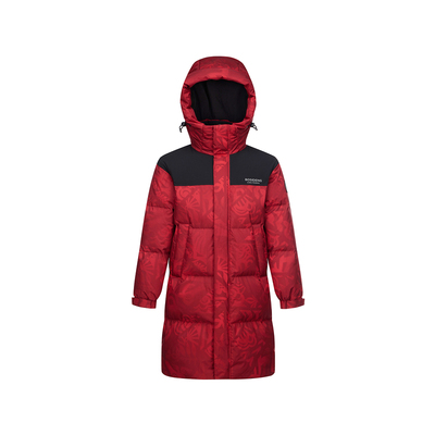 波司登男女连帽长款羽绒服出清