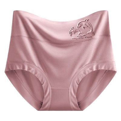 中年妈妈款内裤女莫代尔中老年人高腰大码胖mm200斤女士三角裤头