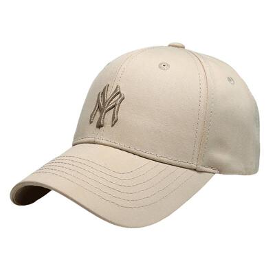 硬顶小头围字母刺绣鸭帽子女百搭春夏季韩版显脸小棒球帽男遮阳帽