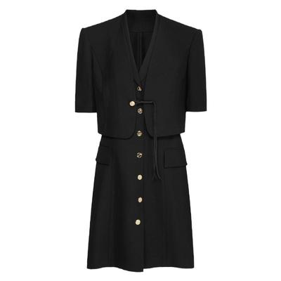 V领连衣裙通勤HPLY/荷比俪