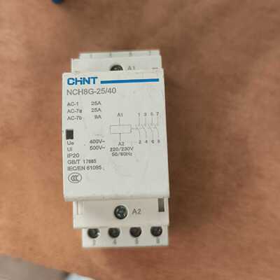 〔议价-可维修〕正泰NCH8G-25/40交流接触器 220V 25A 4P 全新均