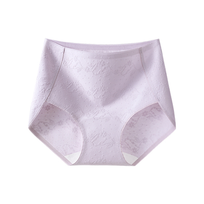 都市丽人纯棉抗菌提花三角裤