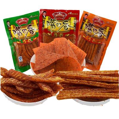 嘴巴香亲嘴片辣条组合80后大礼包