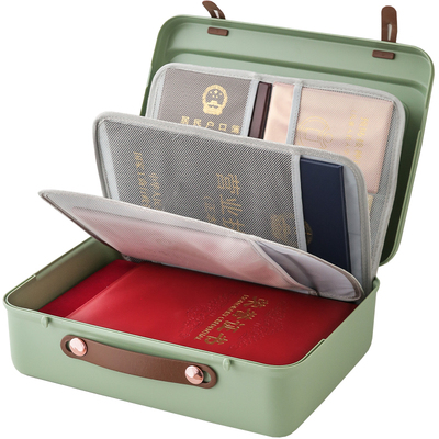 大容量&高颜值，家庭证件收纳盒