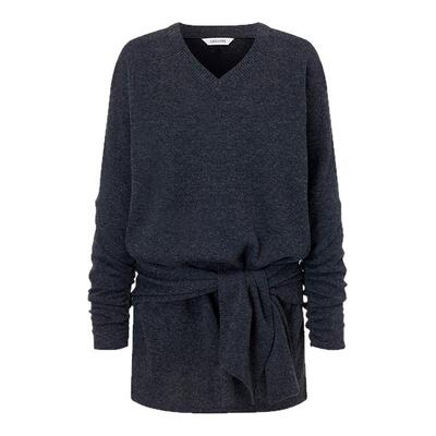 loeuvre郑丽媛同款V领羊毛针织衫