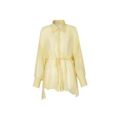 MISSBUCCI长袖衬衫收腰显瘦上衣