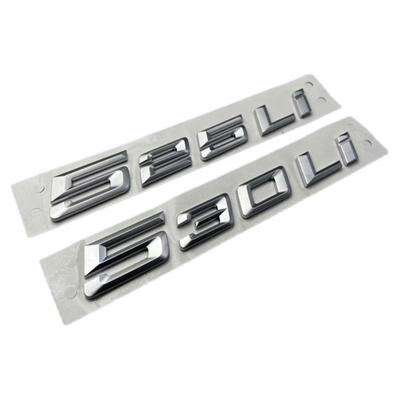 24-26款530LI车标后标525Li字标