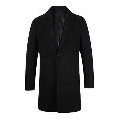 奥古秋冬中青年羊毛混纺西服领