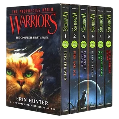 正版保障！猫武士英语绘本原版