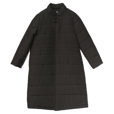 男女童中式长款棉衣外套