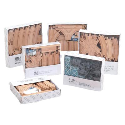 勒酷轨道异形拓展包木制玩具