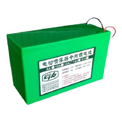 喷雾器大容量12v8a12a门禁锂电池