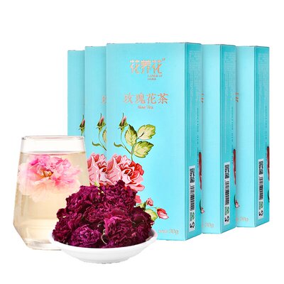 +7推荐】绿色无硫熏平阴玫瑰花茶