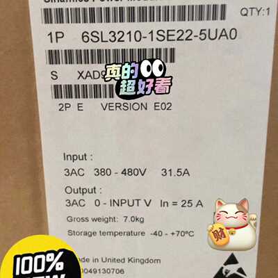 溢价-6SL3210-1SE22-5UA0 变频器3210-