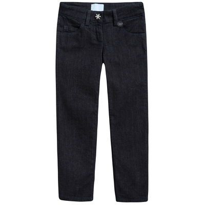 女童休闲彩色短裤牛仔裤打底直筒