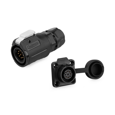 凌科LP16全塑料防水连接器航空