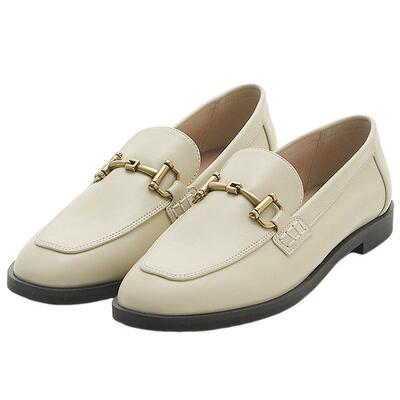 Mila Owen春夏日系通勤休闲低跟金属扣乐福鞋09WGS251526