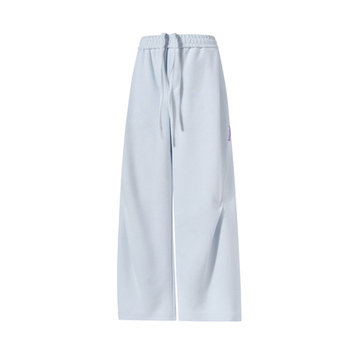 lemanism美式潮流纯色休闲裤男2026春季新款情侣款宽松直筒裤卫裤