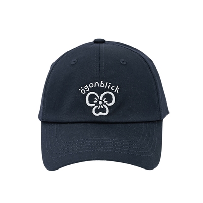 北欧时刻逗鸭联名三色堇刺绣设计棒球帽女软顶显脸小鸭舌帽男帽子