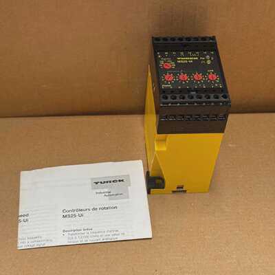 Turck  MS25Ui  Rotational Speed Monitor  FrequencytoAnalog C