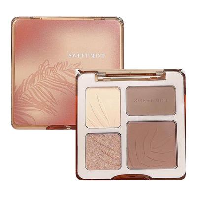 高光修容一体盘哑光鼻影阴影侧影