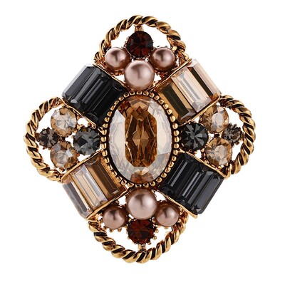 法国eternelle巴洛克宫廷胸针女