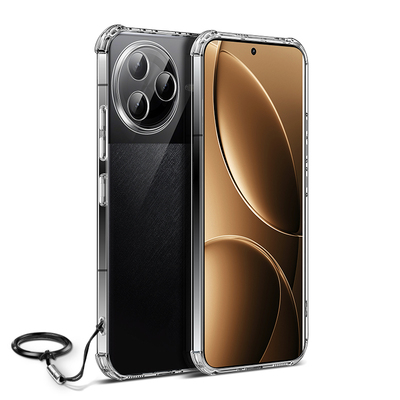 适用小米红米K80透明气囊防摔壳