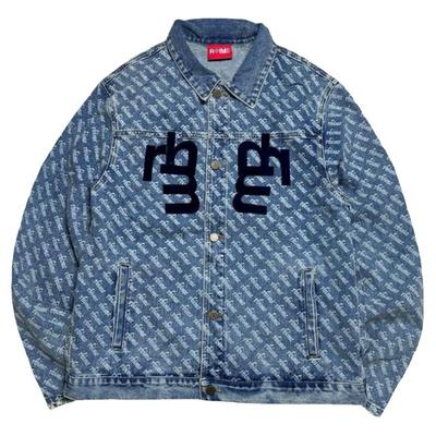 RHIME USA 23FW Seconds Into The Future Denim Jacket 蓝色牛仔