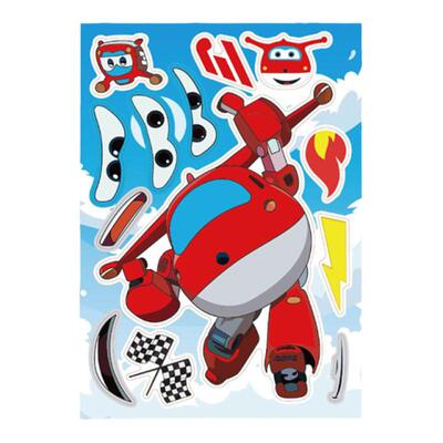 超级飞侠拼图贴纸儿童动漫卡通