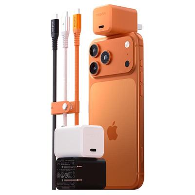 mophie摩尔菲氮化镓电能充40W套装适用iPhone17Promax手机苹果17Air充电器头16一套正品
