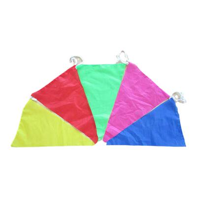 户外尼龙绳五彩旗串旗施工警示