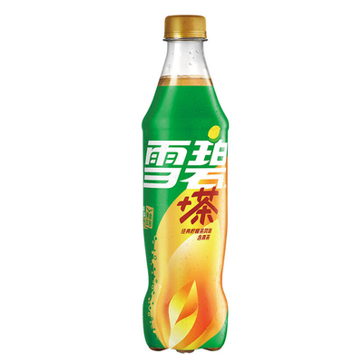 可口可乐雪碧柠檬茶汽水500ml