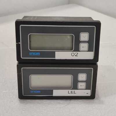 2 Pezzi Indicatori LCD INOR LCD-P11 Per Montaggio Su Pannell