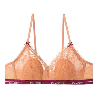 文胸角杯衣女大胸芬狄诗上托甜美