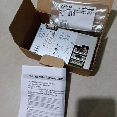 议价全新 LUETZE远程控制模块DIOLINE 20 746409 D-71384 CANOPEN