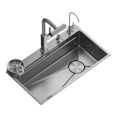 品洱5MM加厚SUS304不锈钢大单槽