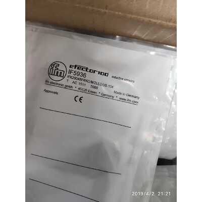 议价进口易福门IF5936 接近传感器 全新原装现货