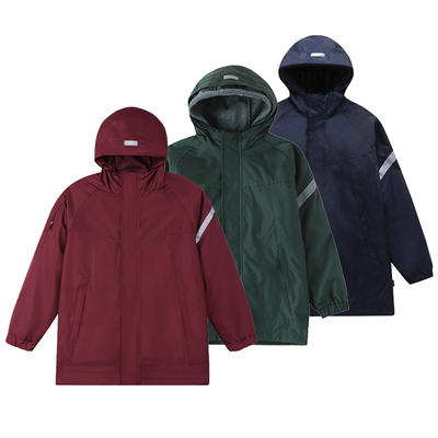 秋冬季学院棉衣脱卸校服外套